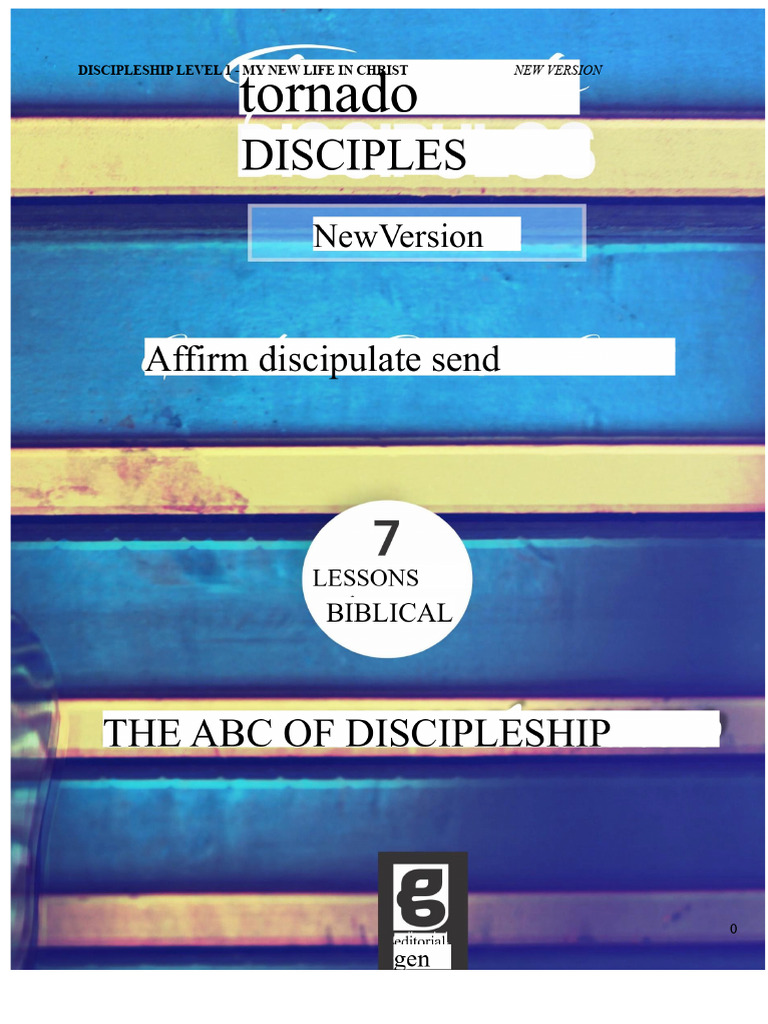 Discipleship Guide for New Believers | PDF | Baptism | Jesus