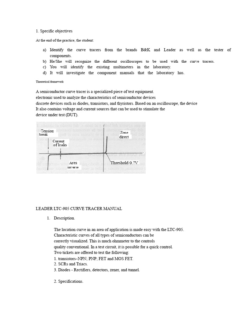 Curve Tracer | PDF | Bipolar Junction Transistor | Rectifier