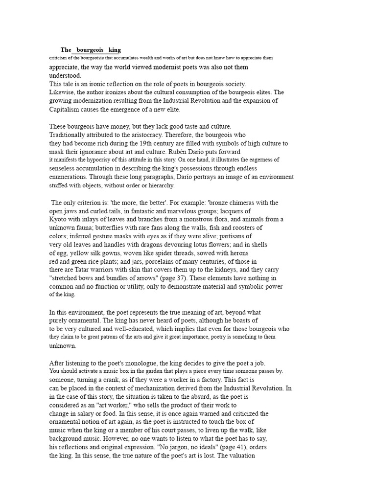 Critique of Bourgeois Art Appreciation | PDF | Poetry | Rhyme