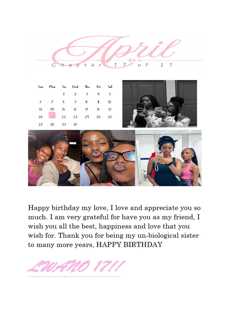 Microsoft Word - Happy Birthday | PDF