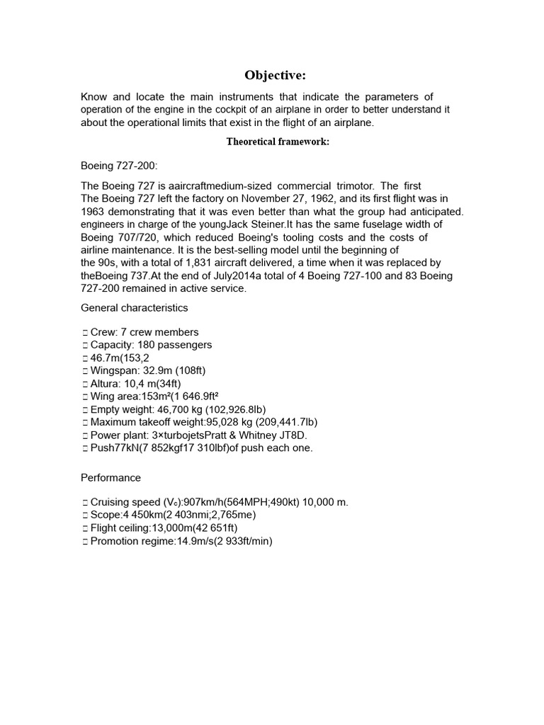 Engines 727 200 | PDF | Engines | Transport