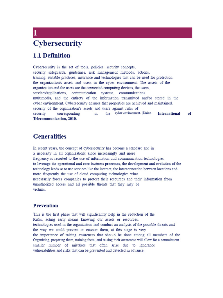Cybersecurity and Information Security | PDF | Information Security | Computer Security