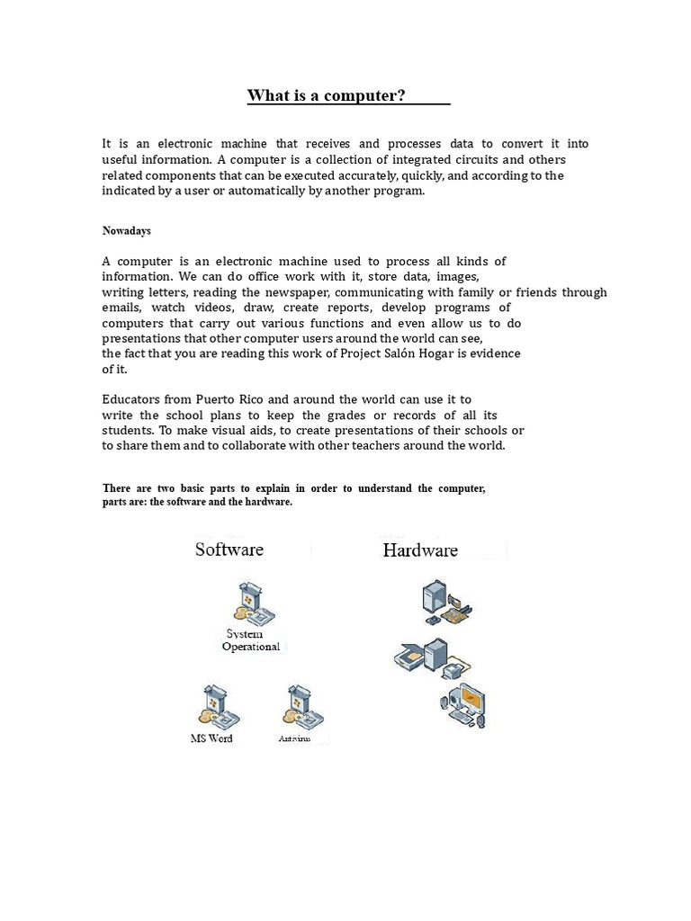 What Is A Computer (Research) | PDF | Operating System | Integrated Circuit
