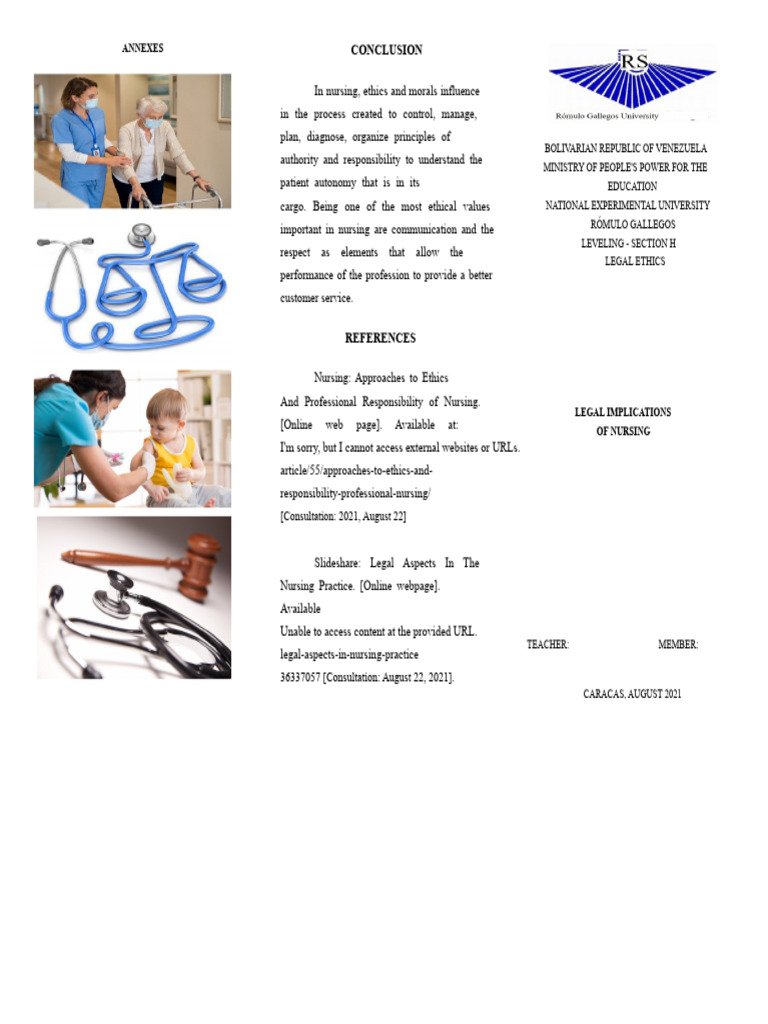 Triptych Legal Implications in Nursing | PDF | Crimes | Crime & Violence