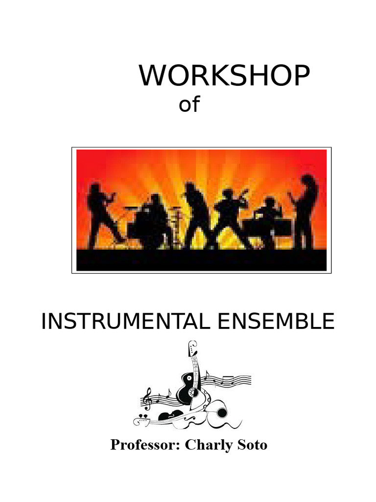 Instrumental Ensemble Workshop Overview | PDF | Rhythm | Learning