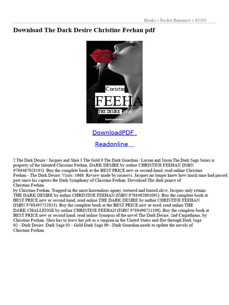 The Dark Desire | PDF