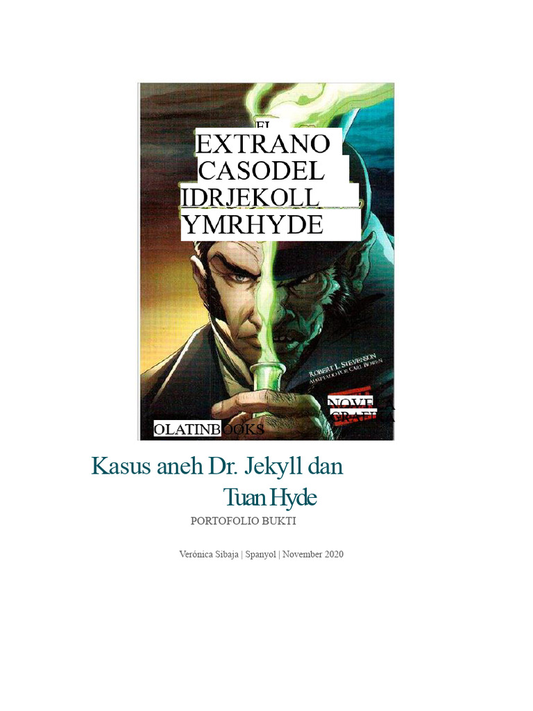 Analisis Dari Kasus Luar Biasa Dr. Jekyll Dan Tuan Hyde | PDF