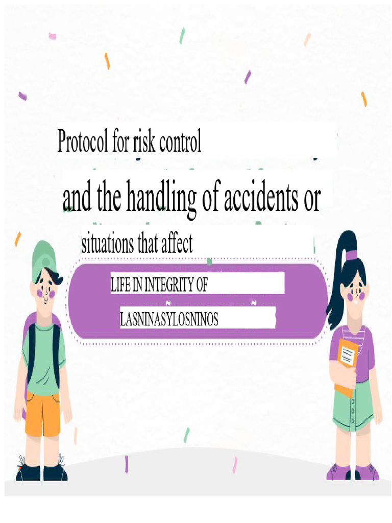 Protocol For Risk Control and Management of Accidents or Situations ...