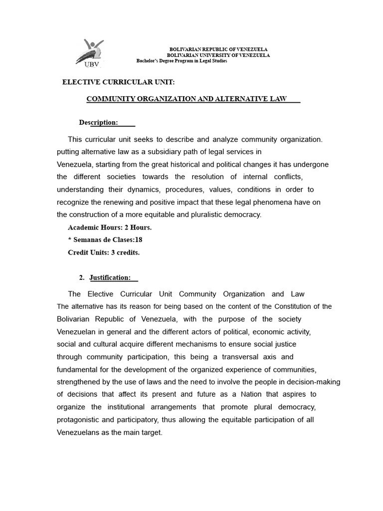Community Organization & Alternative Law | PDF | Justice | Crime & Violence