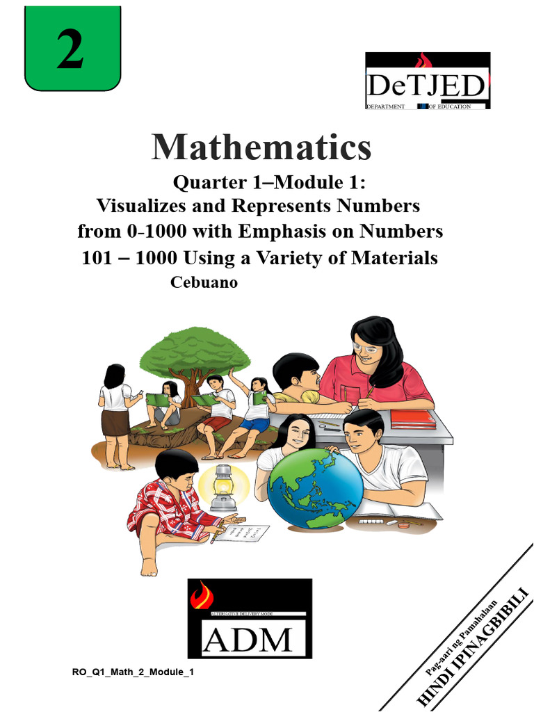 Math 2 - Q1 - Module1 | PDF | Learning