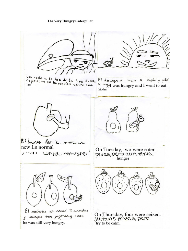 The Very Hungry Caterpillar Story | PDF