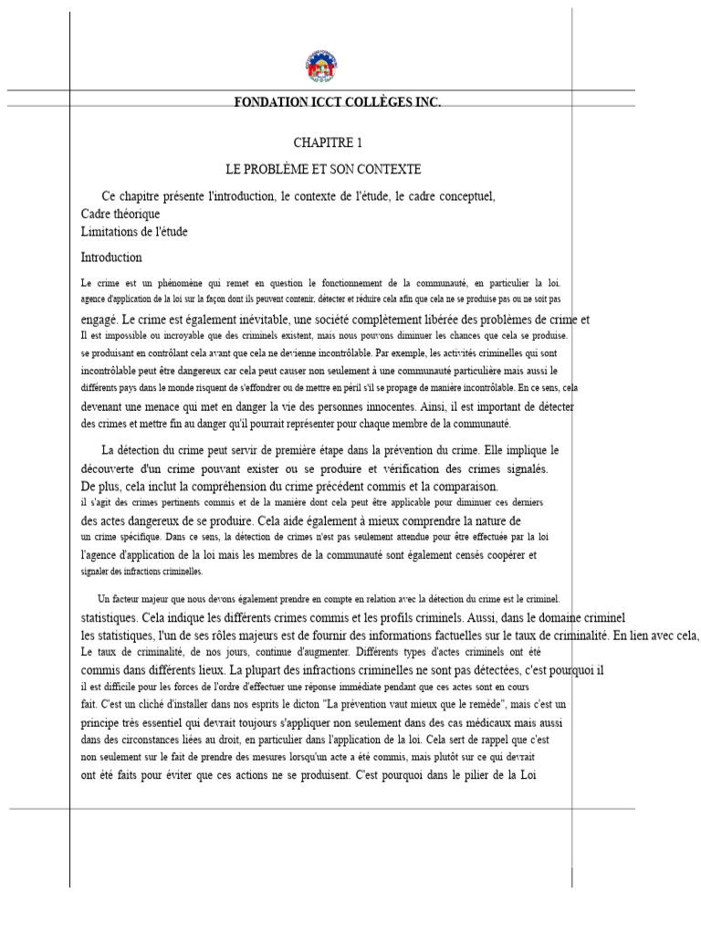 Efficacité des Statistiques Criminelles | PDF | Crimes | Crime et violence