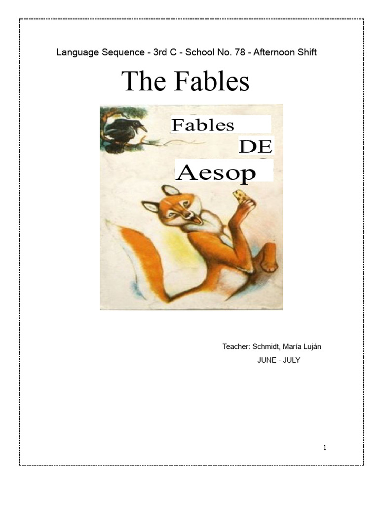 3rd Fables 78 | PDF | Reading Comprehension | Linguistics