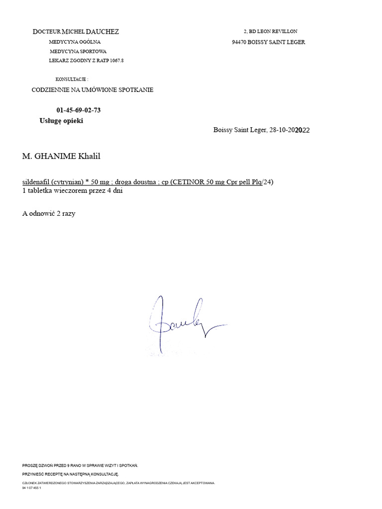 Recepta Na Leki | PDF