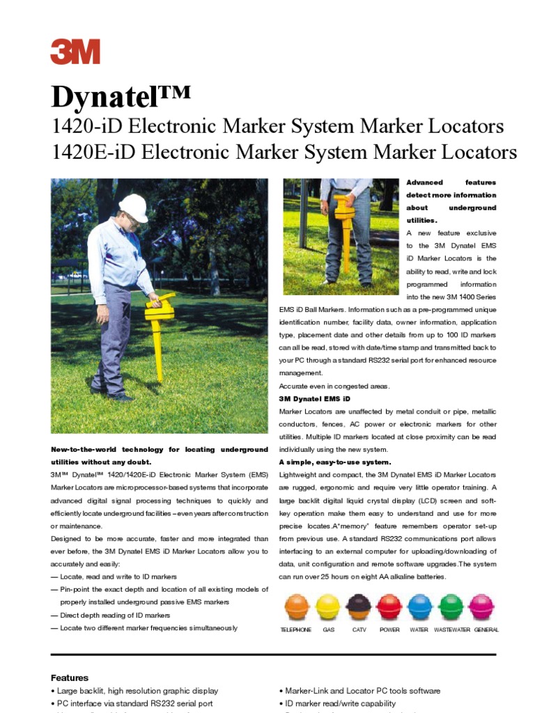 3M Dynatel 1420 Id Electronic Marker System | Download Free PDF ...