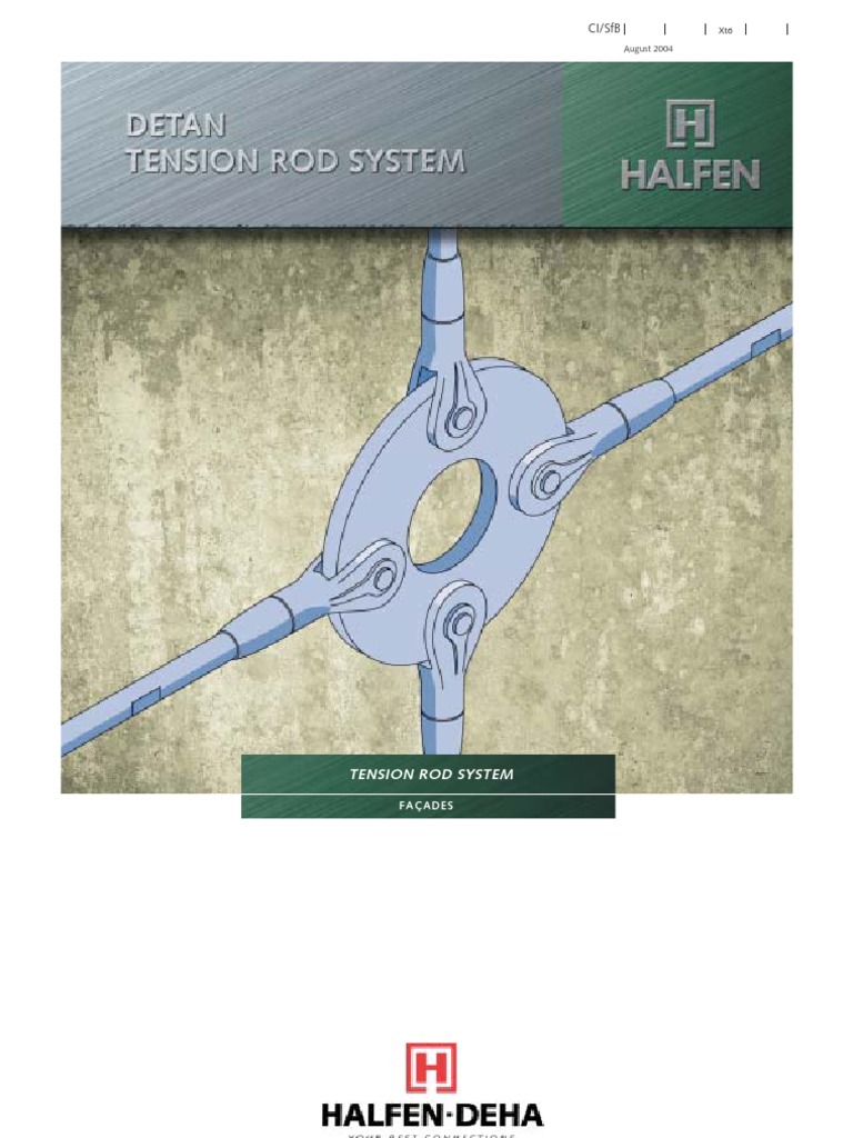 Halfen Detan Brochure | Screw | Electrical Connector