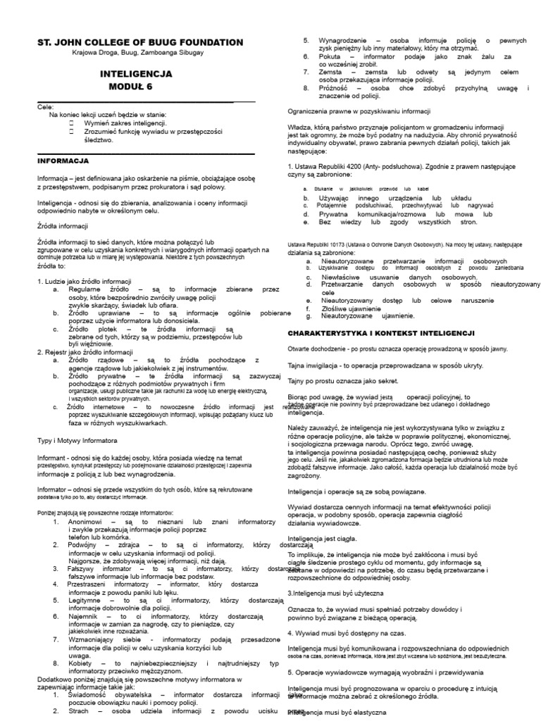 MODUŁ 6 - Kopia | PDF