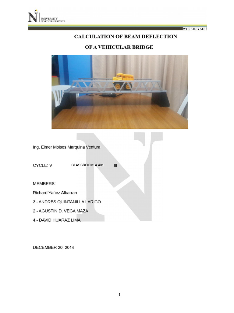 Calculation of Beam Deflection | PDF | Rotation Around A Fixed Axis | Young's Modulus