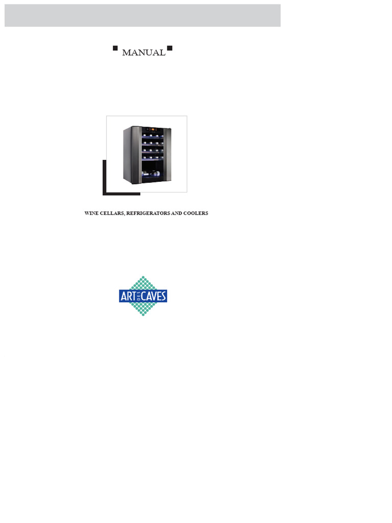 Wine Guardian Thermostat Manual
