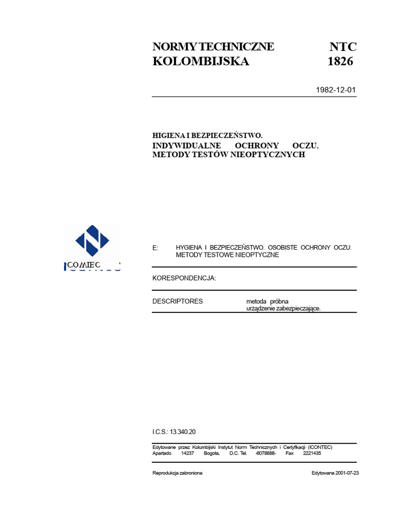 NTC 1826 | PDF