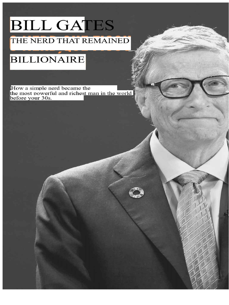 Bill Gates - The Billionaire Nerd - LeiaNet Publishing | PDF | Computer ...
