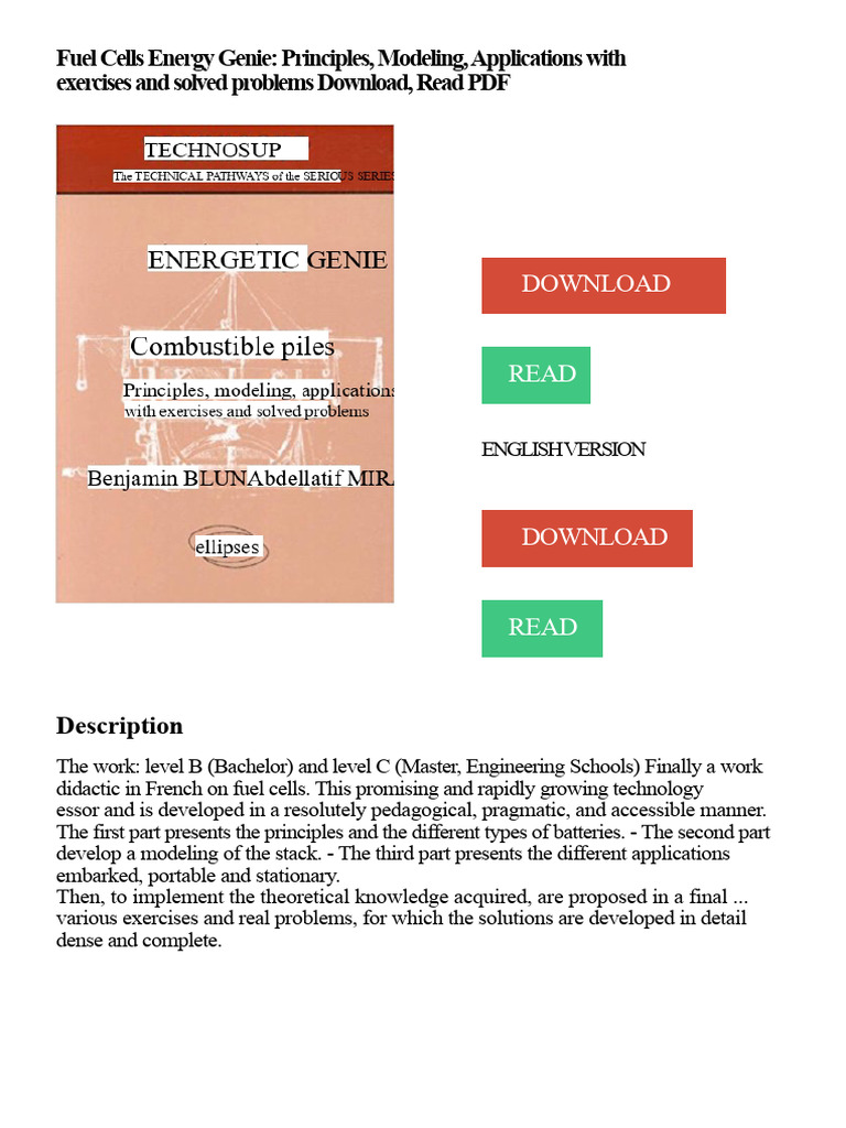 Fuel Cells: Principles & Applications Guide | PDF | Fuel Cell | Engineering