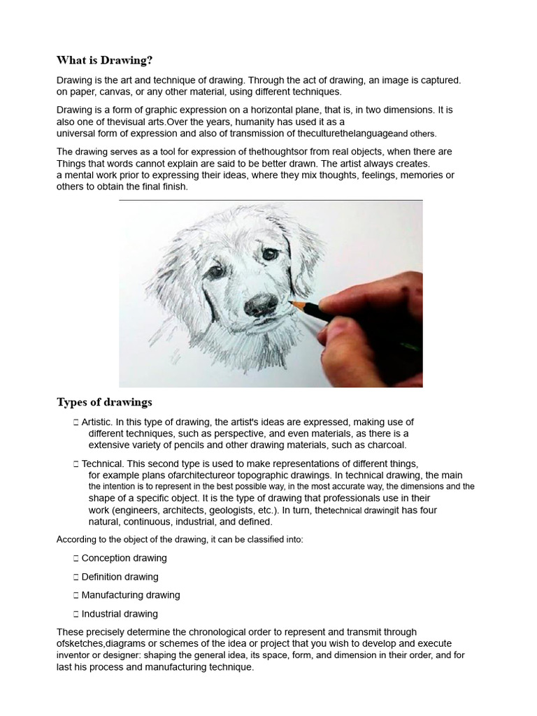 What Is Drawing | PDF | Drawing