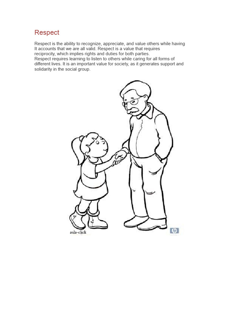 Illustrated Values To Color | PDF | Justice | Crime & Violence