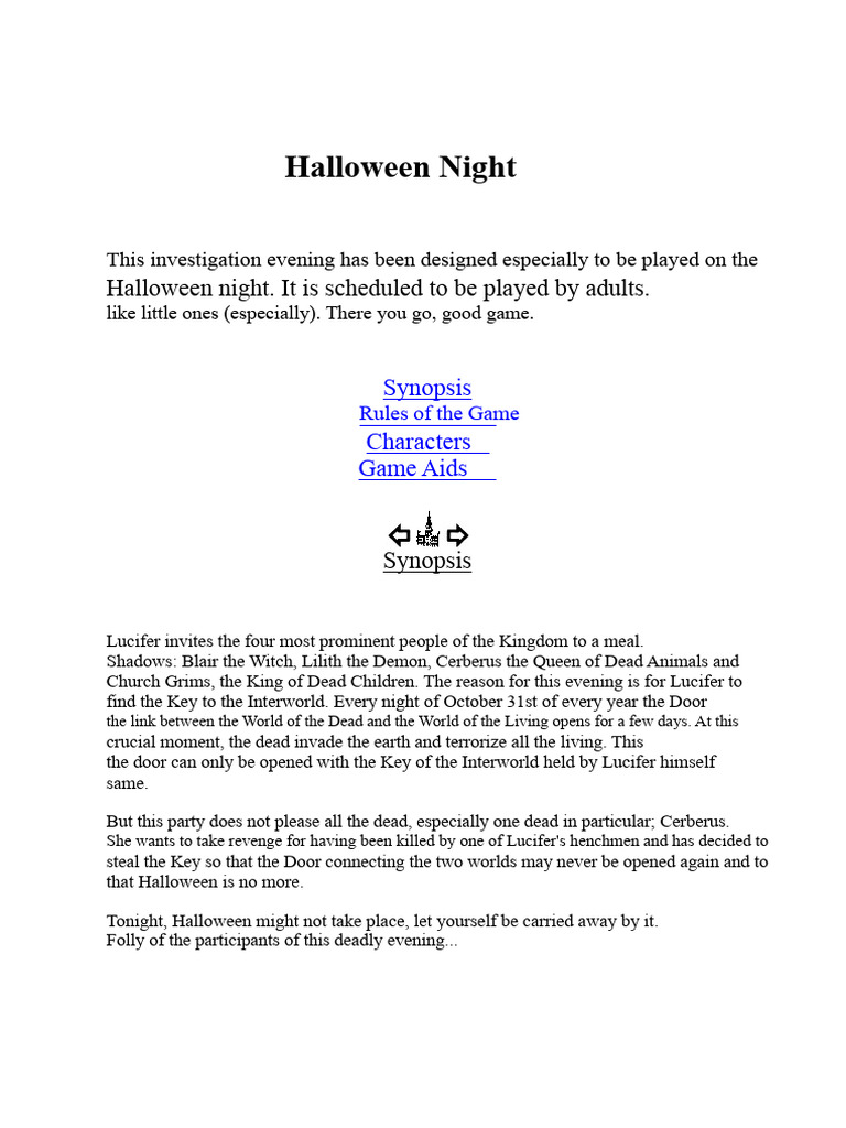 Murder Party | PDF | Lilith