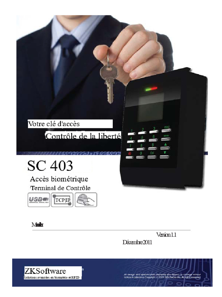 Manuel de L'utilisateur Sc403 | PDF | Protocoles Internet | USB