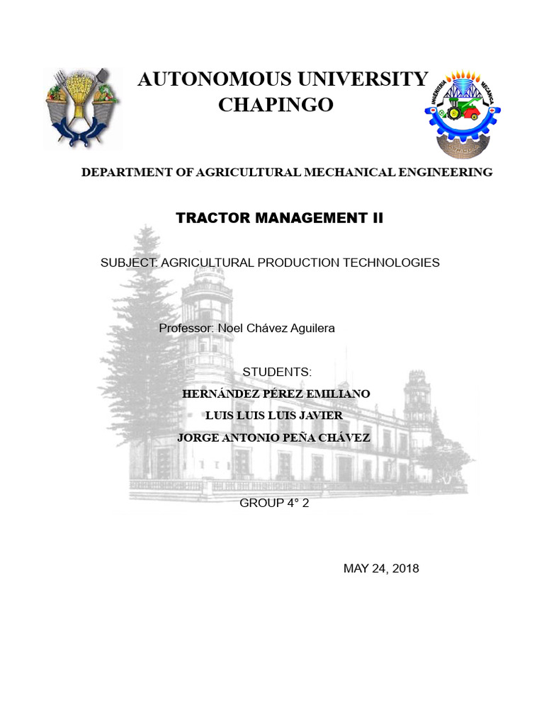 Tractor Operation and Safety Guide | PDF | Manual Transmission | Tractor
