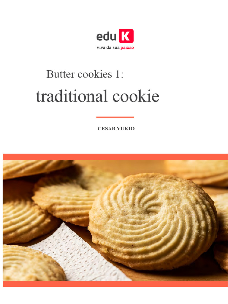Butter Cookies Recipe 1 Traditional Cookie | PDF | Cakes | Confectionery