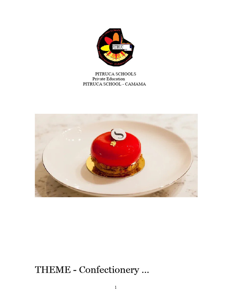 Pastry Work | PDF | Confectionery | Chef
