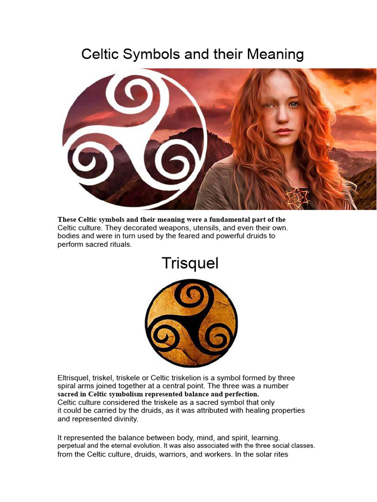 Celtic Symbols and Their Meaning | PDF | Celts