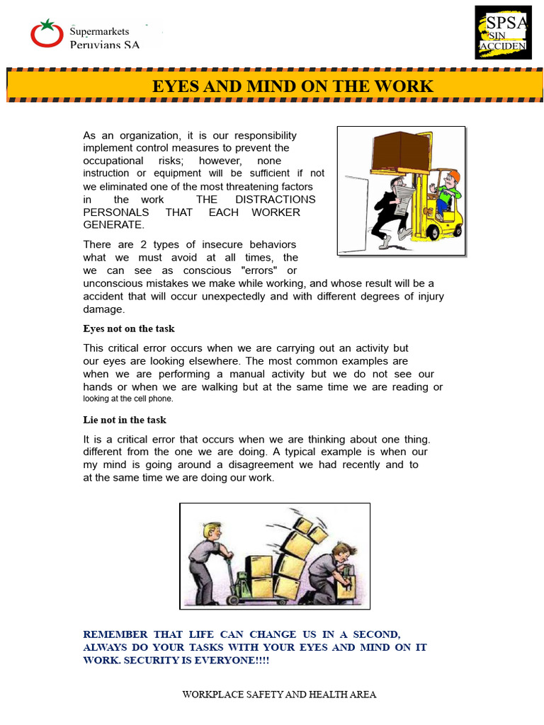 Eyes and Mind at Work | PDF