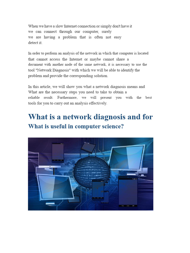 Network Diagnosis | PDF | Computer Network | Internet Protocols