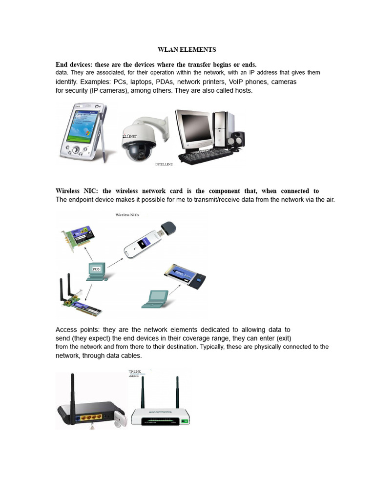 Wlan Elements | PDF | Computer Network | Wi Fi
