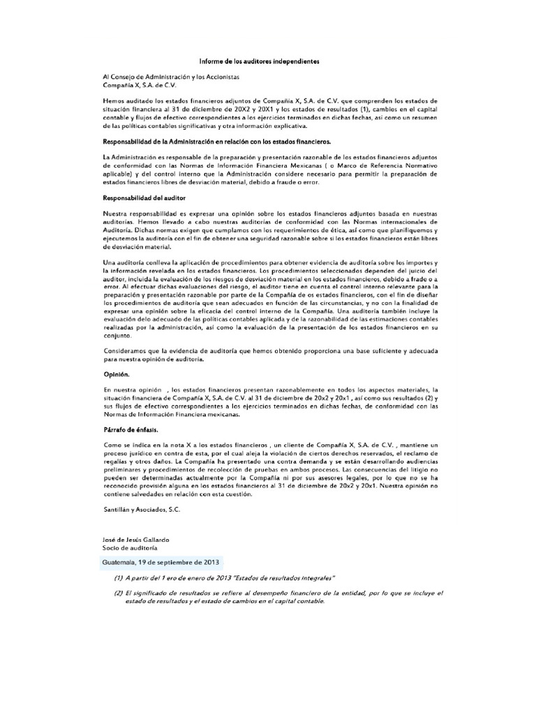 Tax Services Report by Public Accountant | PDF | Audit | Certified ...