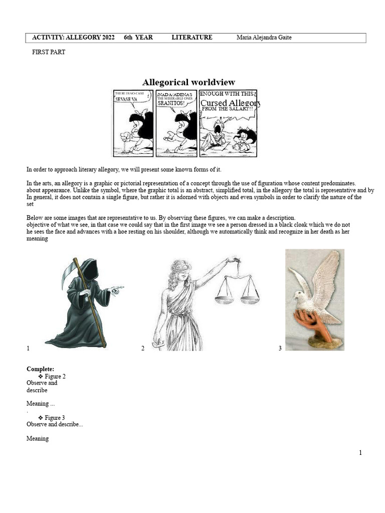 Understanding Allegory in Literature | PDF | Allegory | Irony