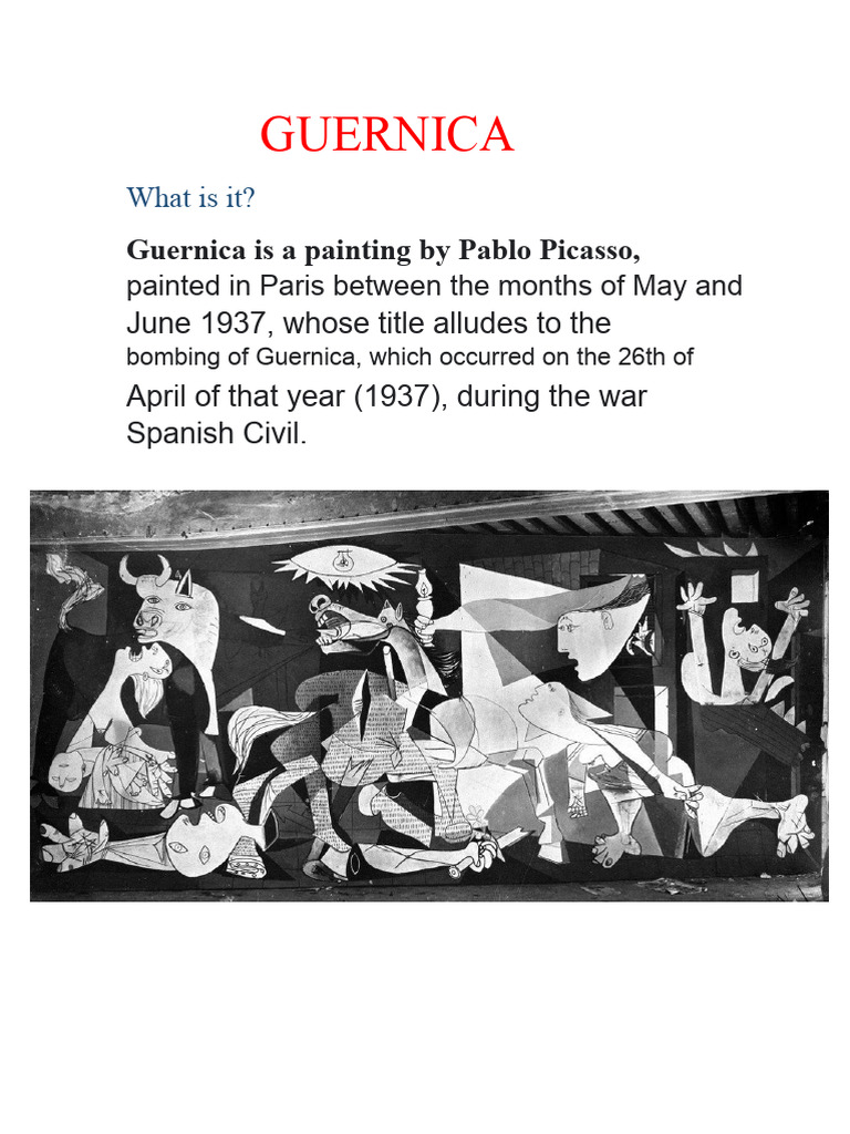GUERNICA | PDF | Pablo Picasso