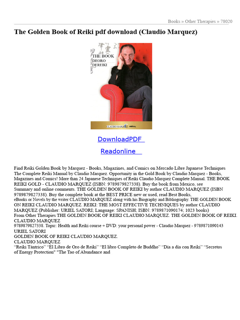 The Golden Book of Reiki | PDF