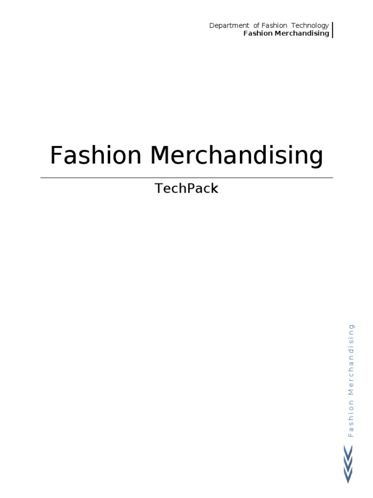 Tech Pack | PDF | Seam (Sewing) | Fashion