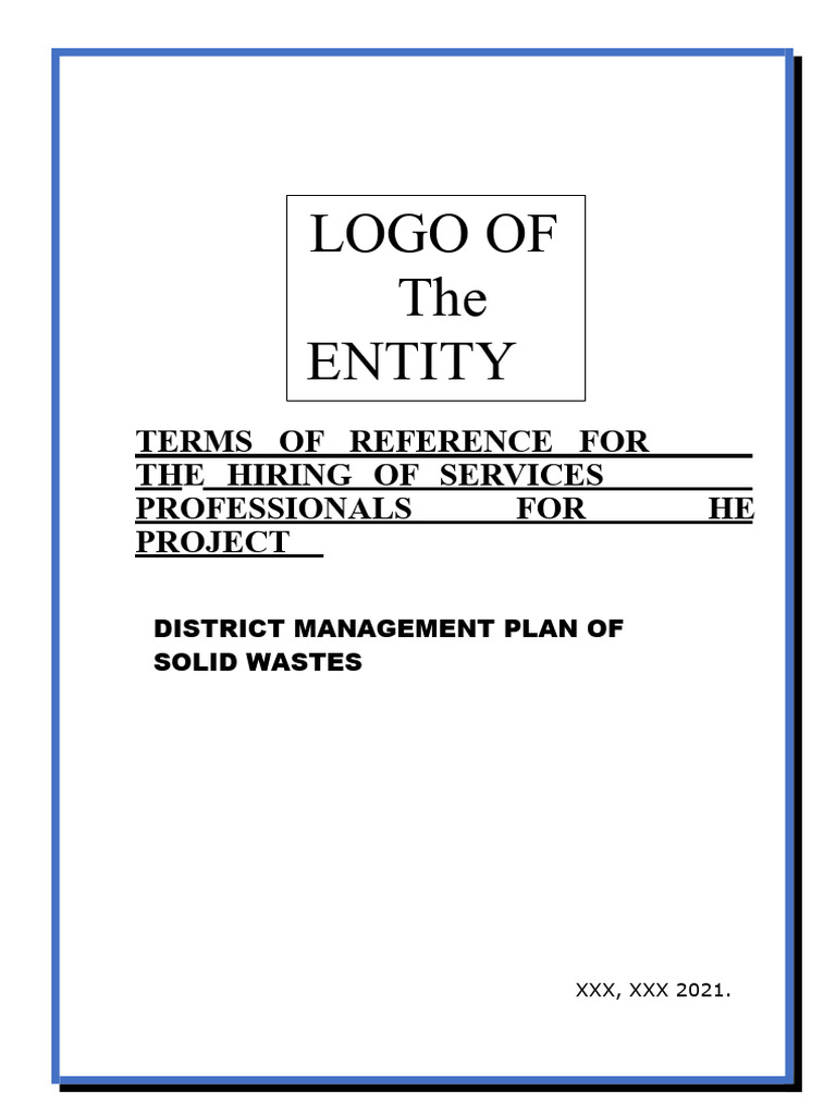Solid Waste Management Plan Guidelines | PDF | Waste Management | Waste