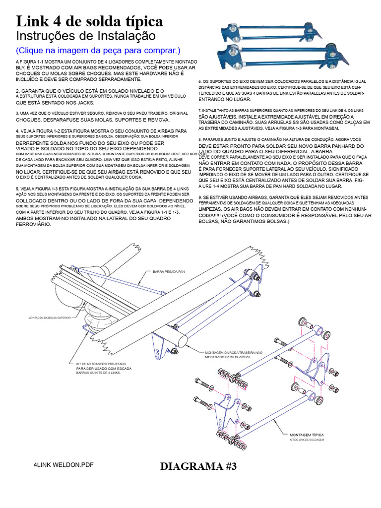 4link Todos | PDF | Eixo | Airbag