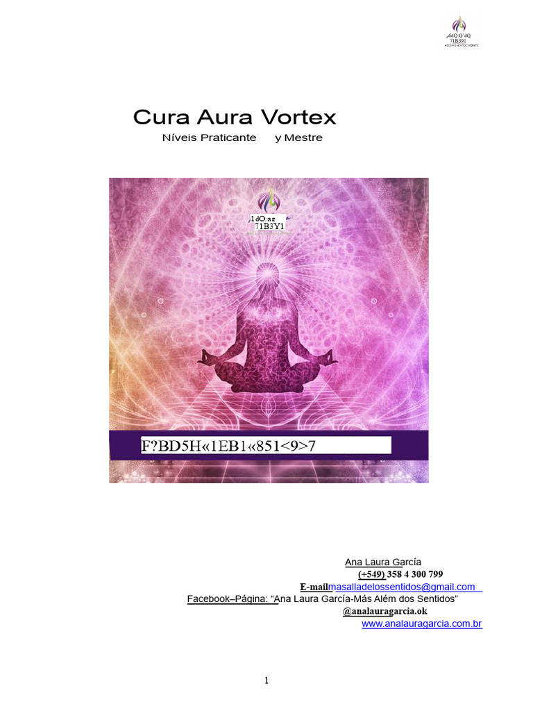 Cura Aura Vortex: Energia e Chakras | PDF | Chacra | Corpo humano