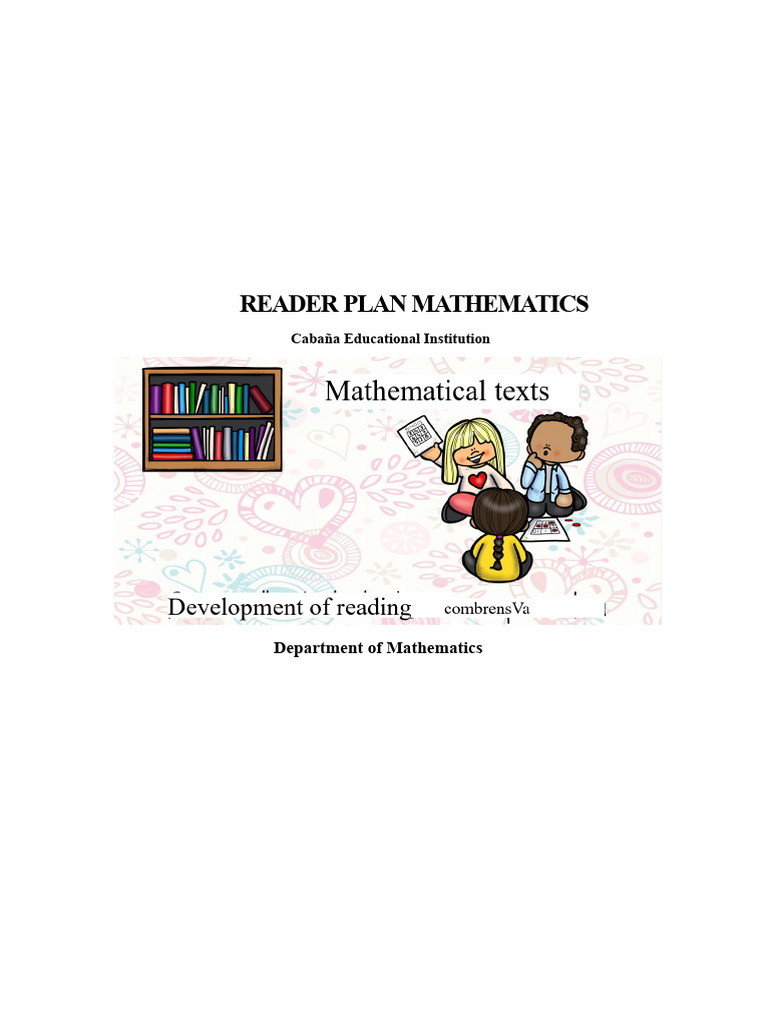Mathematics Reading Plan Overview | PDF