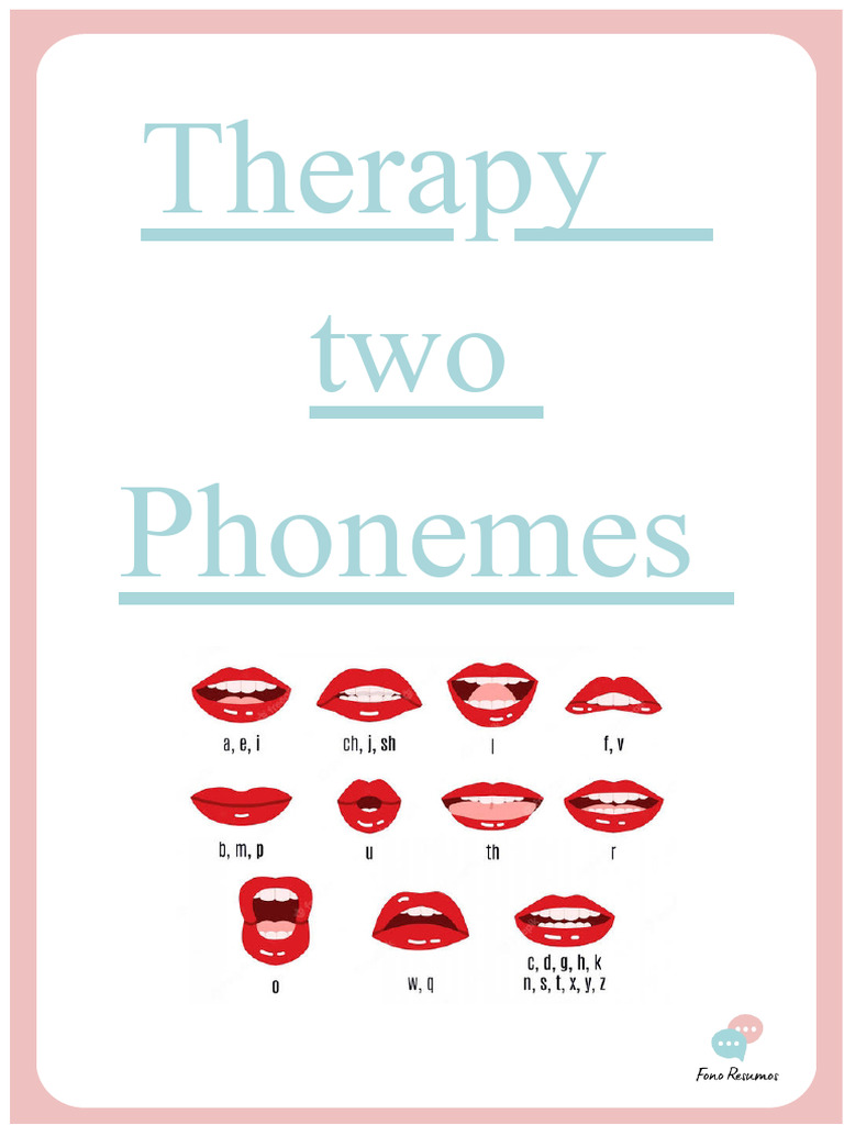 Phoneme Therapy Techniques and Exercises | PDF | Phonetics | Human Voice