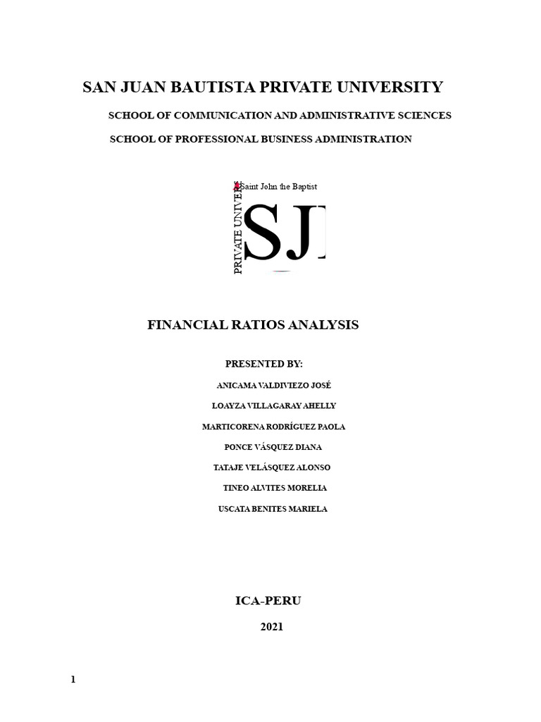 Analysis of Financial Ratios | PDF | Equity (Finance) | Debt