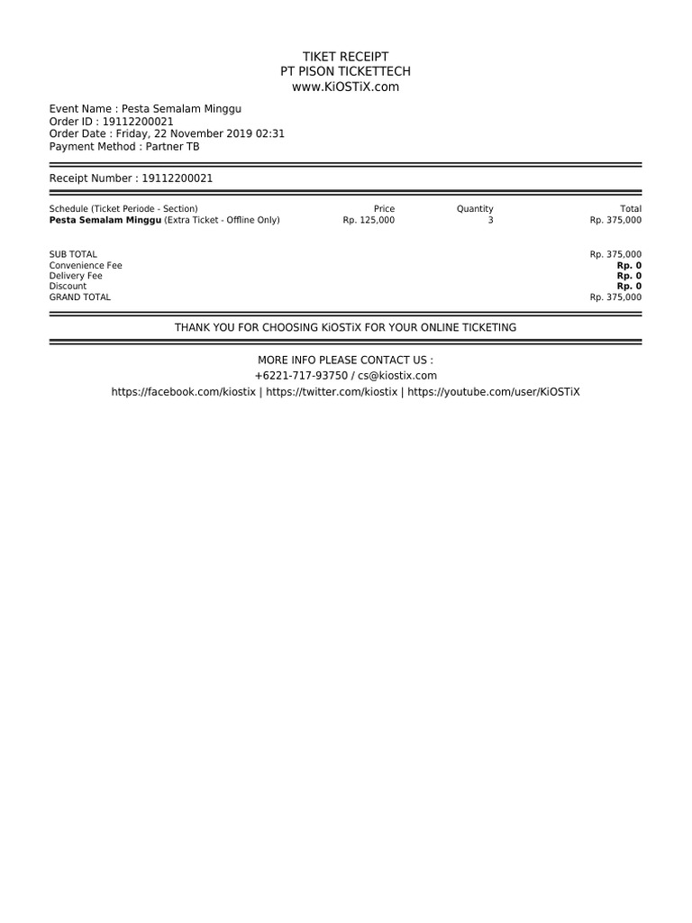 E-Receipt 19112200021 | PDF