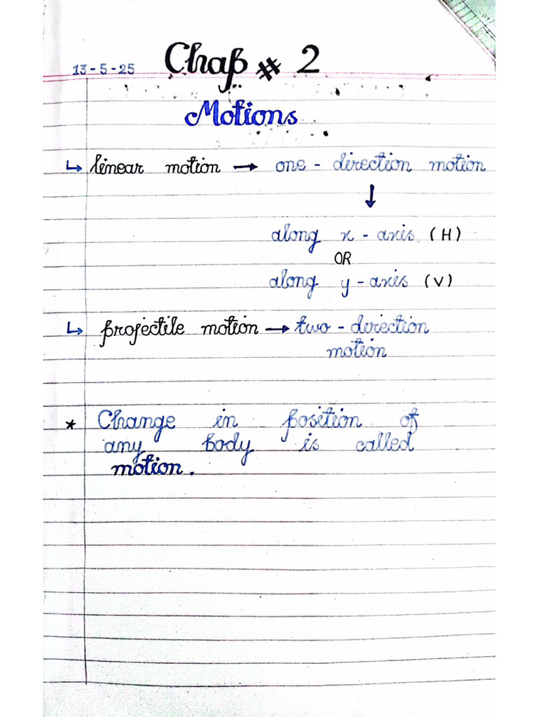 Xi Physics Linear Motion Pdf